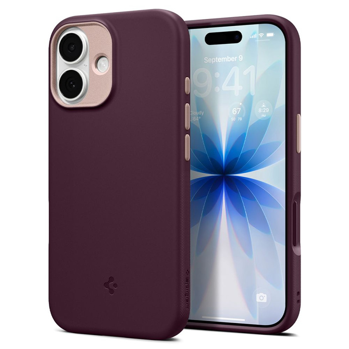 ETUI SPIGEN IPHONE 17 NANO POP MAG MAGSAFE BURGUNDY BEAN BASEG.PL ...